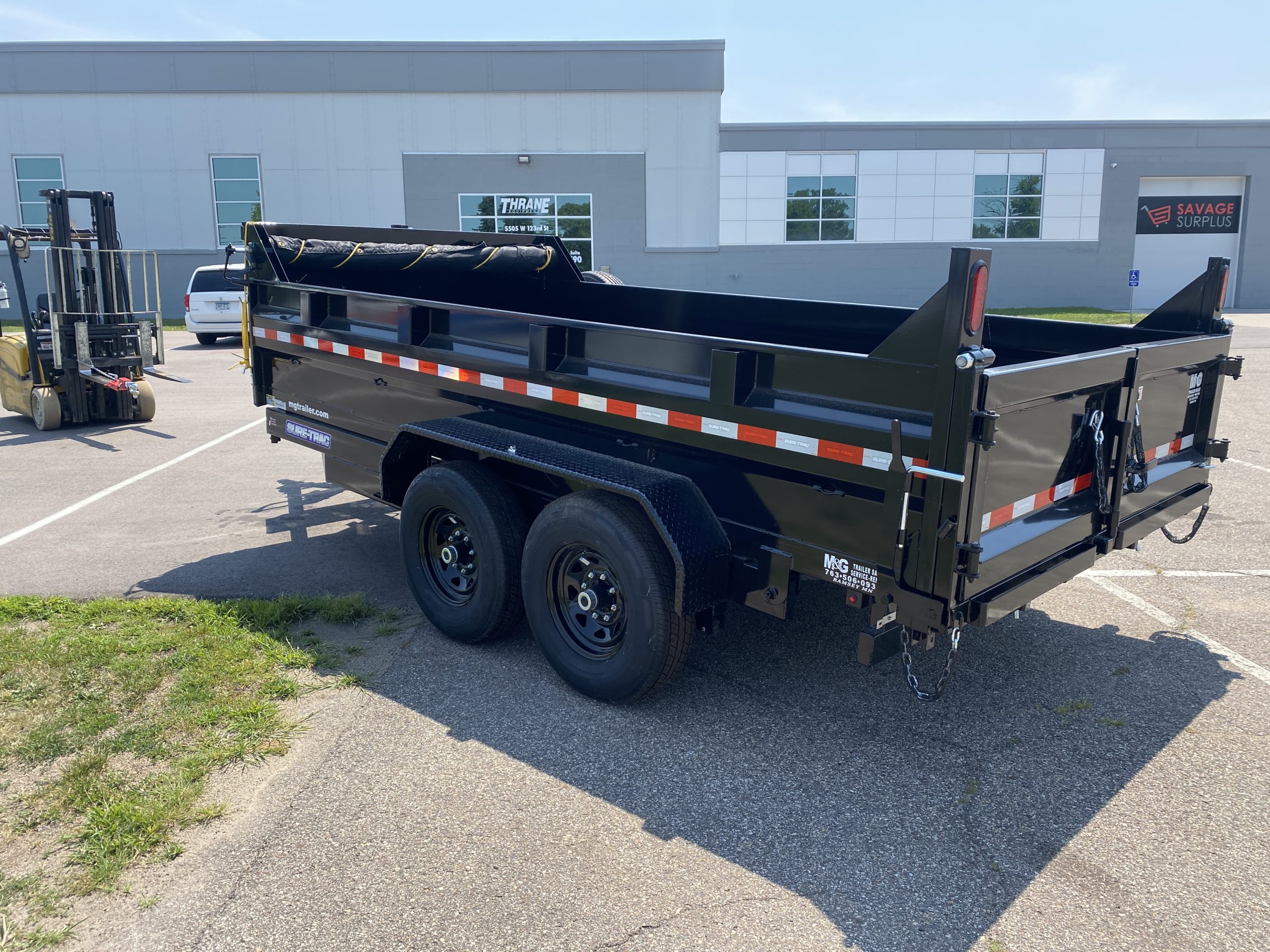 14′ Sure-Trac Dump Trailer Rental - FundaRental